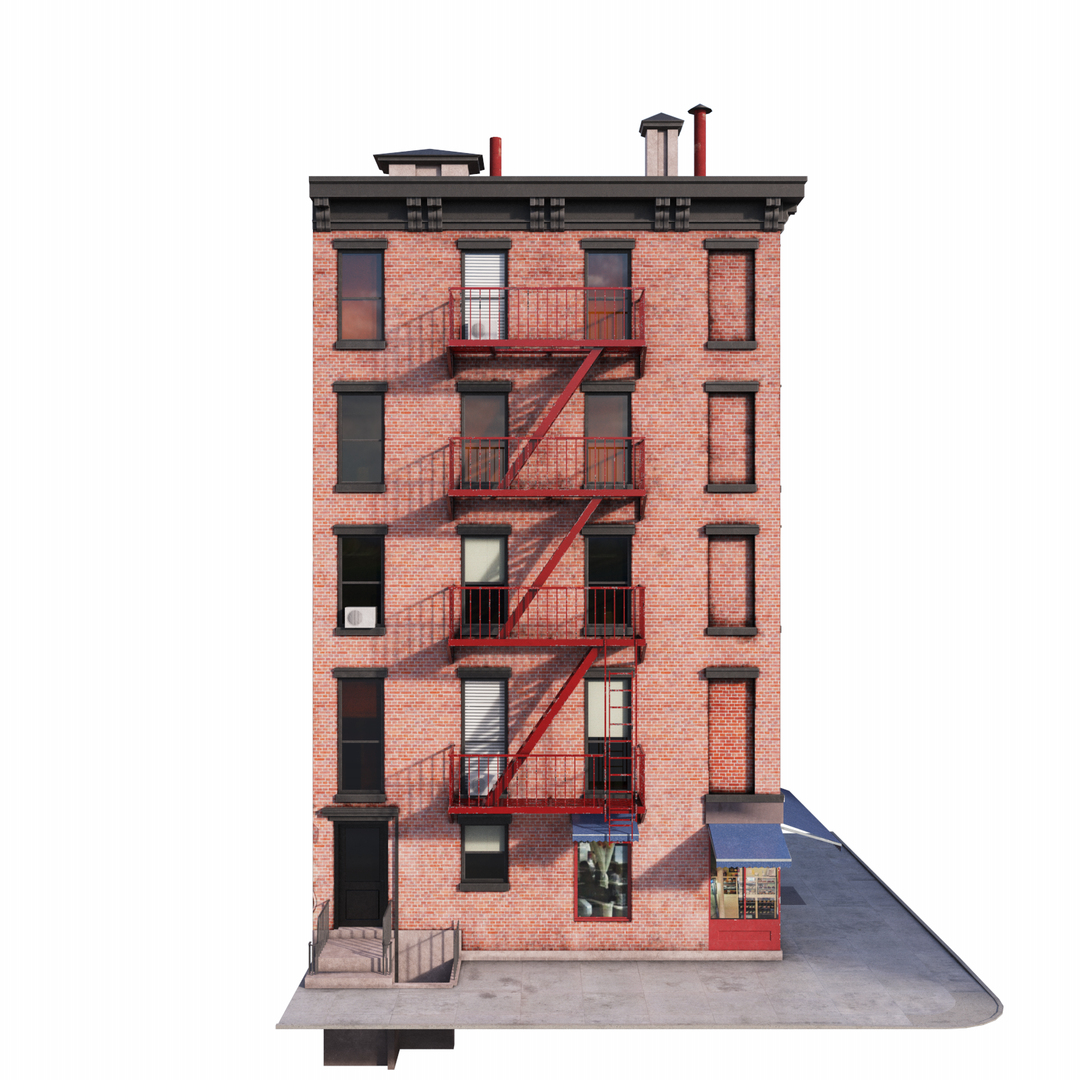 House Chicago 3d Model