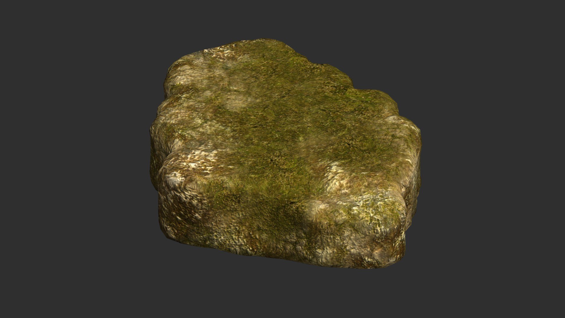 3D Cave Platform 2 - Moss 3 - TurboSquid 2068891