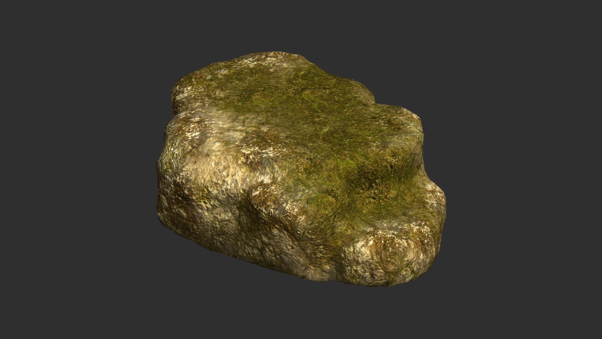 3D Cave Platform 2 - Moss 3 - TurboSquid 2068891