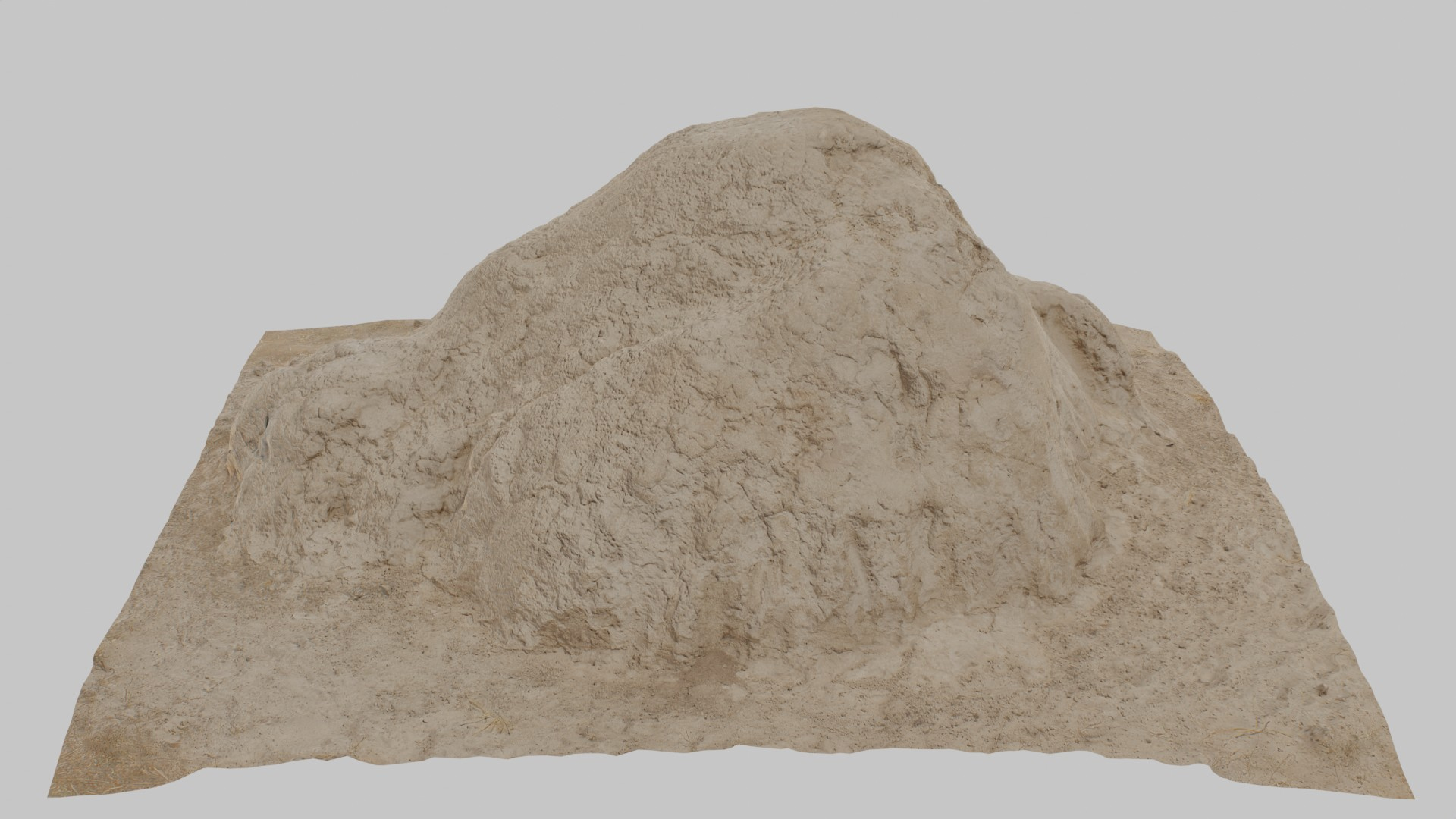 Namibian Termite Nest Mound 01 - Scan 3D Model - TurboSquid 2028013