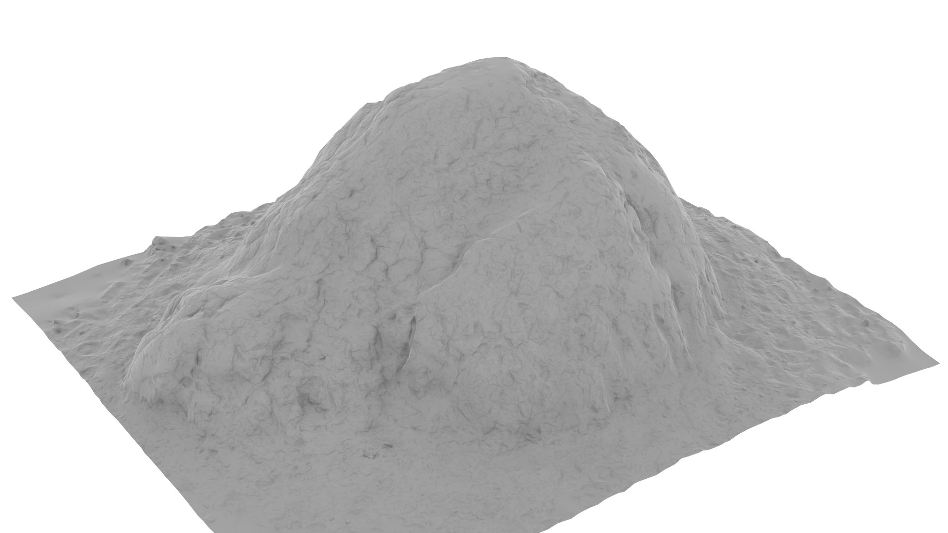 Namibian Termite Nest Mound 01 - Scan 3D Model - TurboSquid 2028013