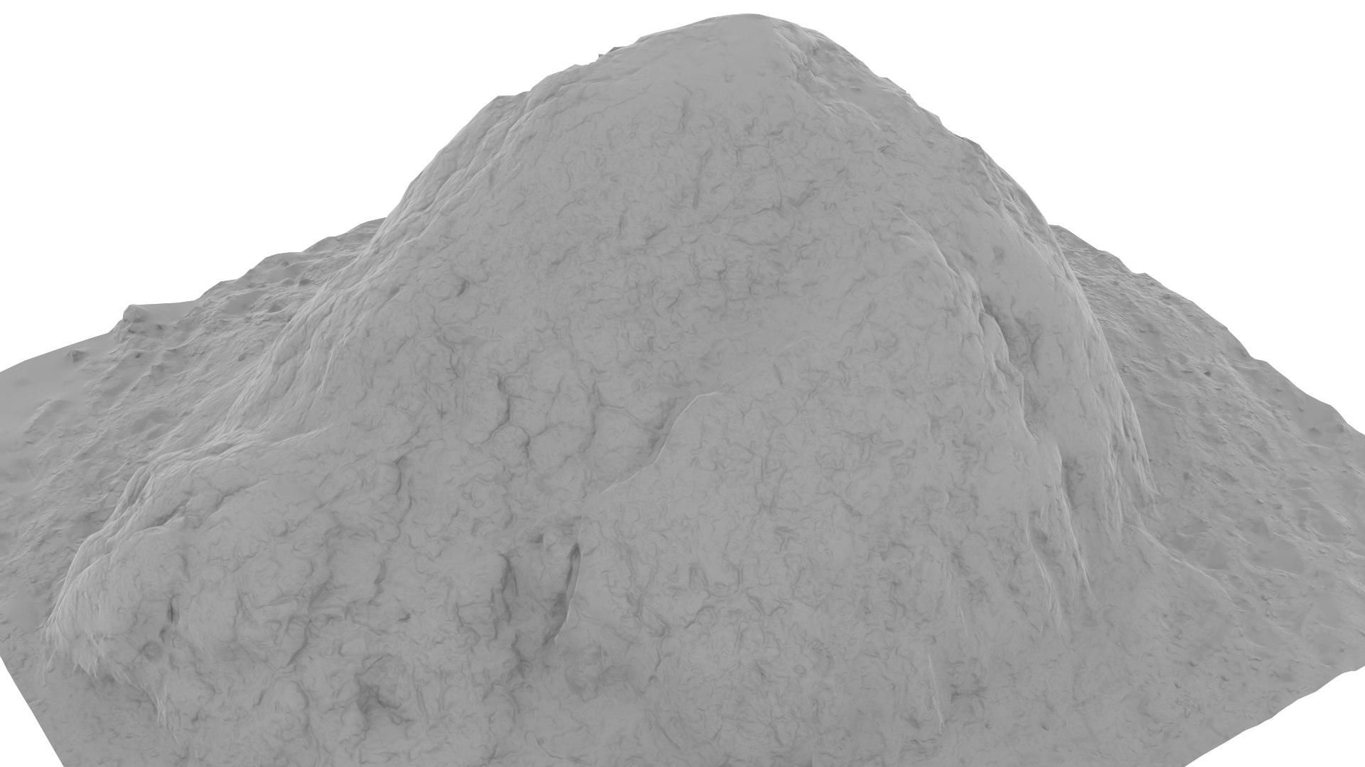 Namibian Termite Nest Mound 01 - Scan 3D Model - TurboSquid 2028013