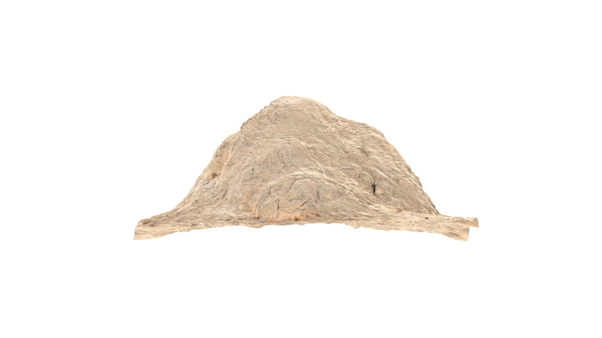 Namibian Termite Nest Mound 01 - Scan 3D Model - TurboSquid 2028013