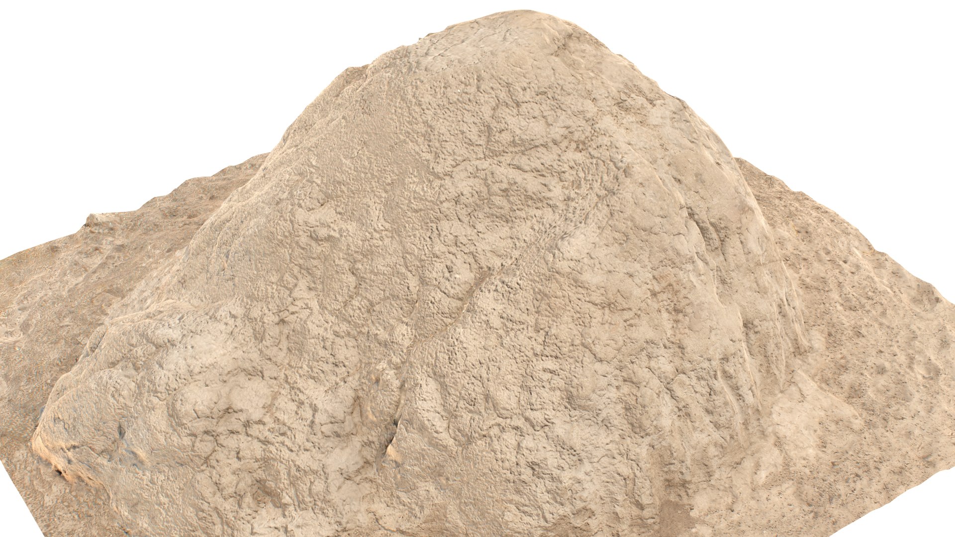 Namibian Termite Nest Mound 01 - Scan 3D Model - TurboSquid 2028013