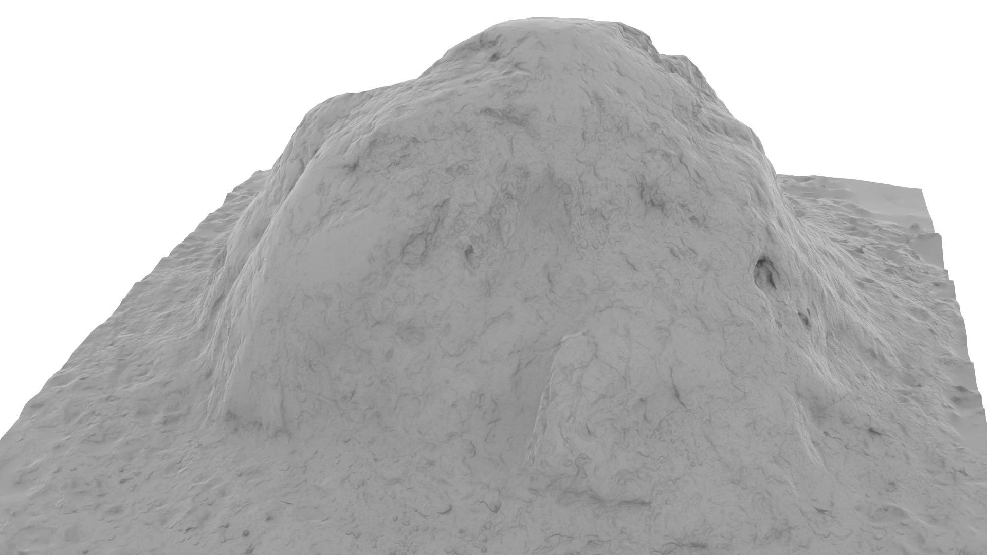 Namibian Termite Nest Mound 01 - Scan 3D Model - TurboSquid 2028013