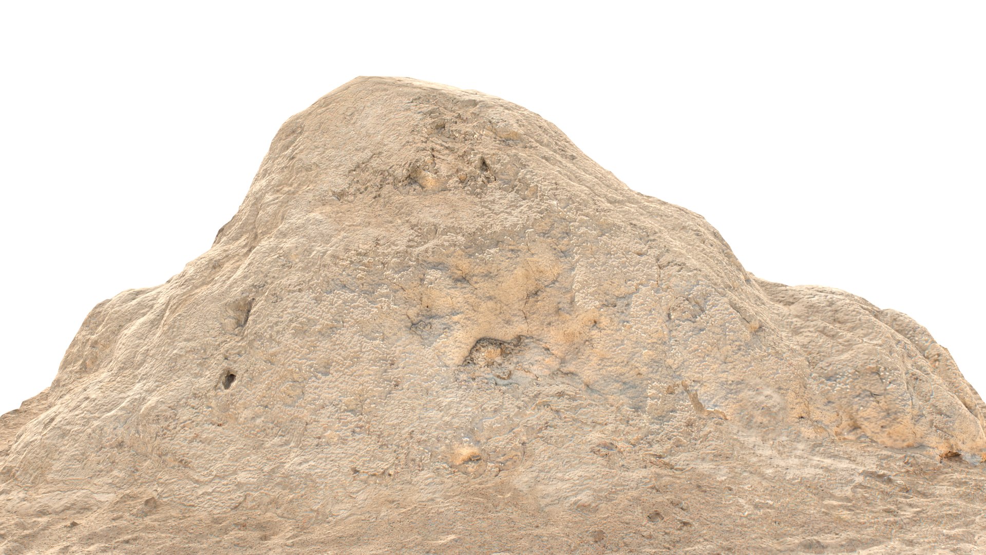 Namibian Termite Nest Mound 01 - Scan 3D Model - TurboSquid 2028013