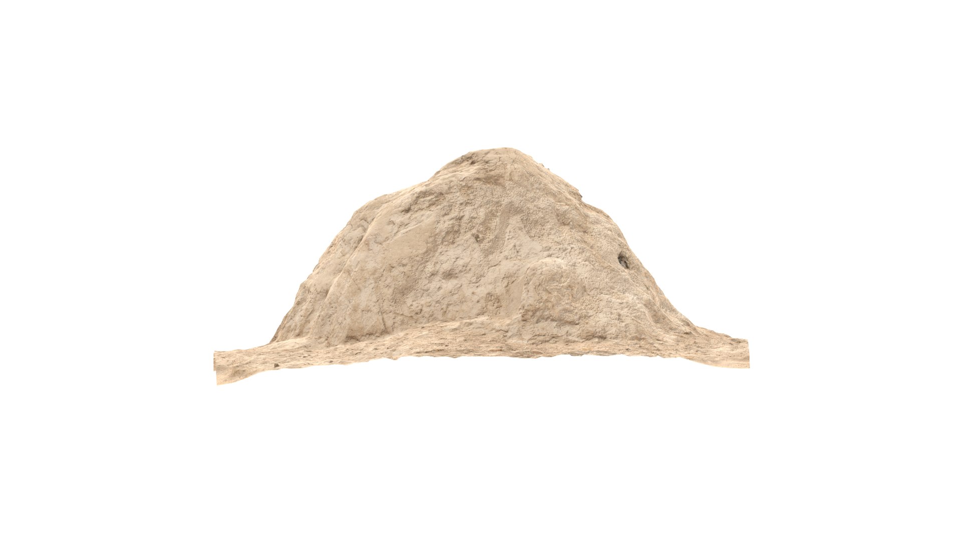 Namibian Termite Nest Mound 01 - Scan 3D Model - TurboSquid 2028013