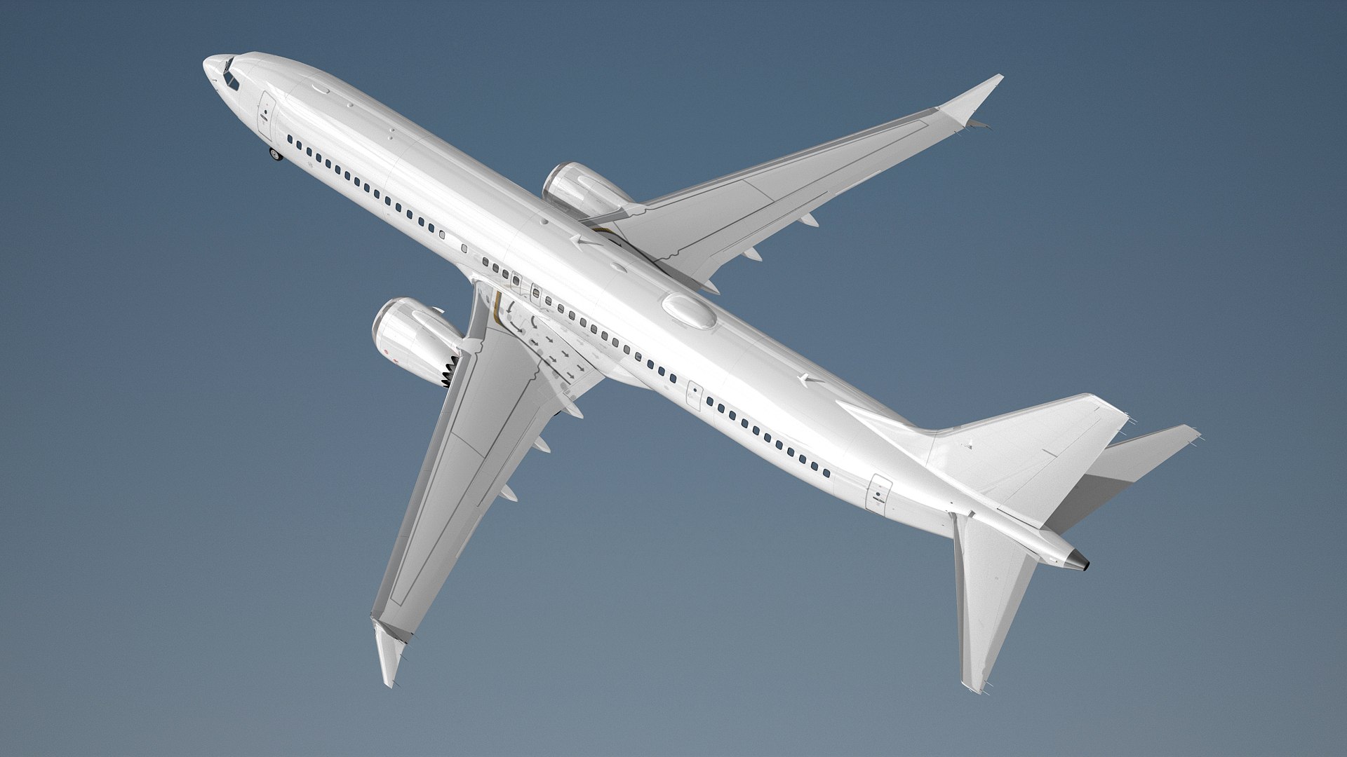 3D boeing plane model - TurboSquid 1243170