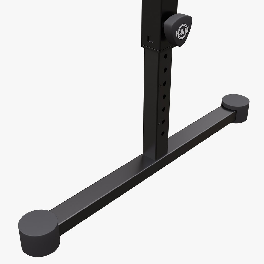 3D keyboard stand model - TurboSquid 1300533