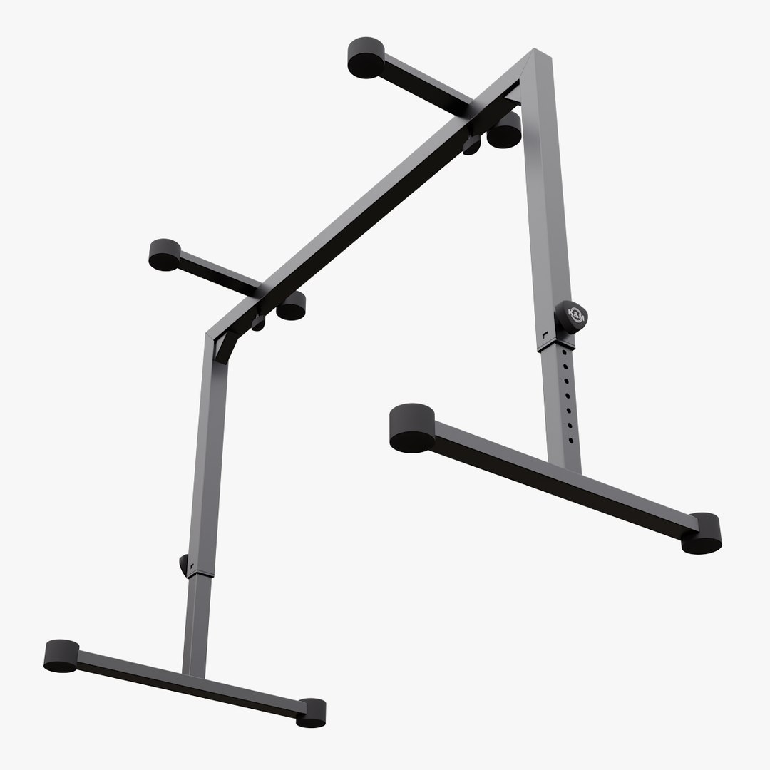 3D keyboard stand model - TurboSquid 1300533