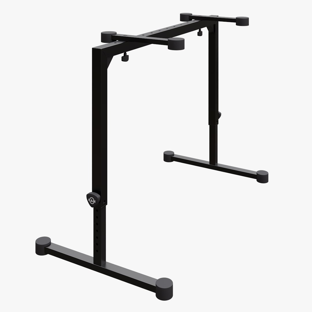 3D keyboard stand model - TurboSquid 1300533