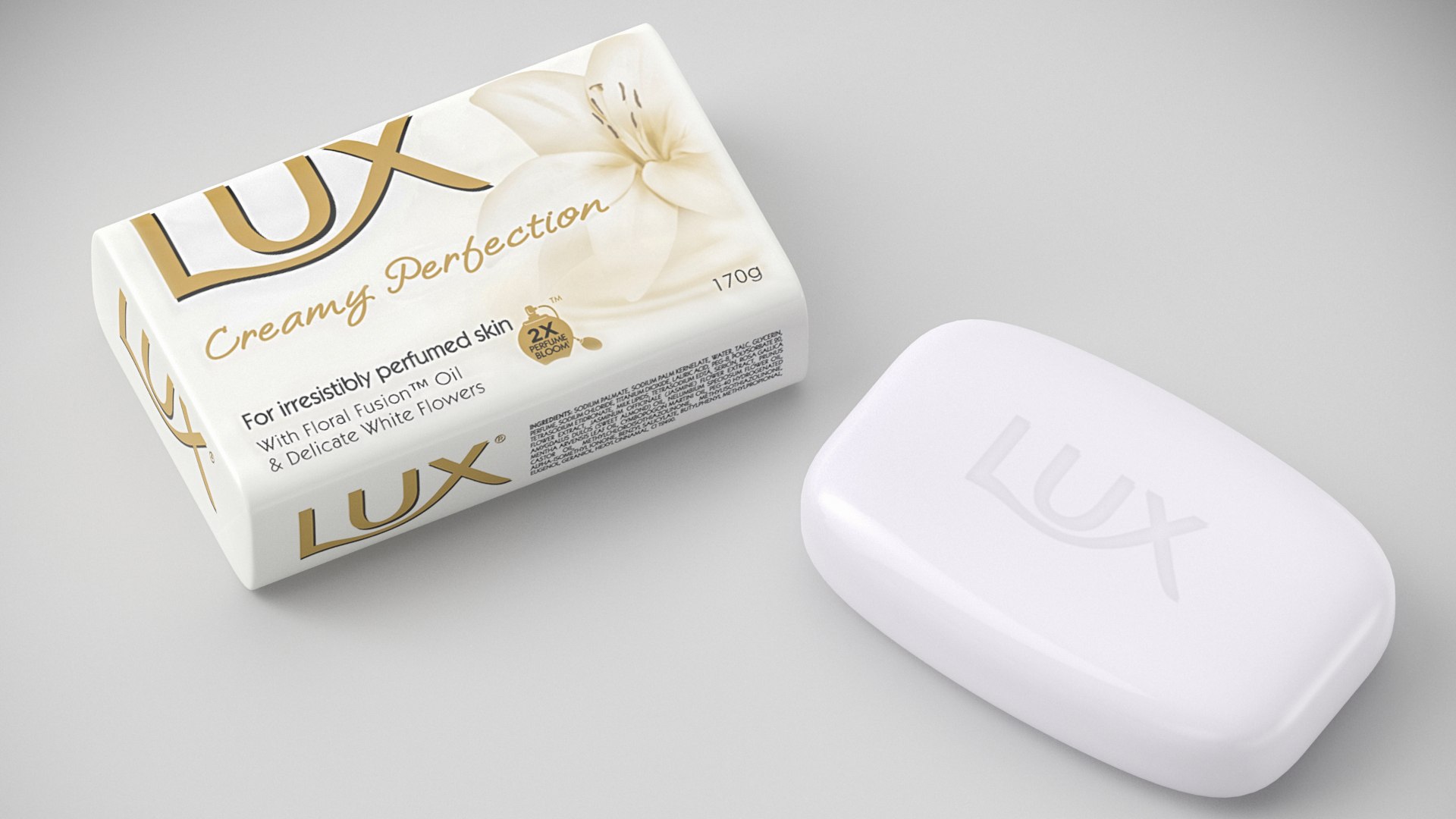 Soap Bar Lux 3D Model - TurboSquid 1686896