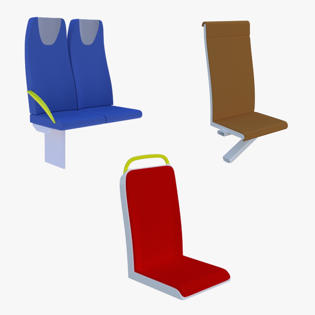 3D Passenger Seats - TurboSquid 2018983