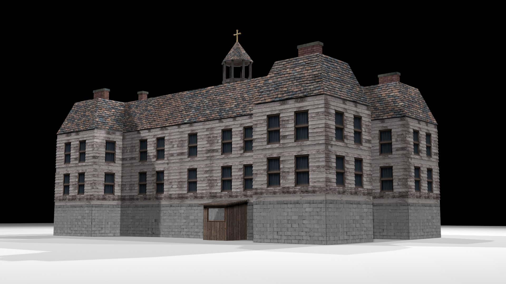 3D Residential School - TurboSquid 1759624