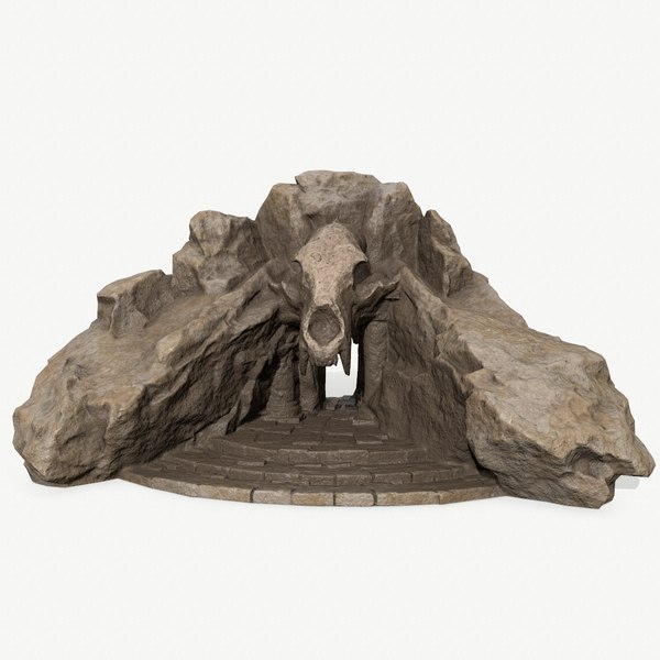 modelo 3d Skull Gate 3 - TurboSquid 2024667