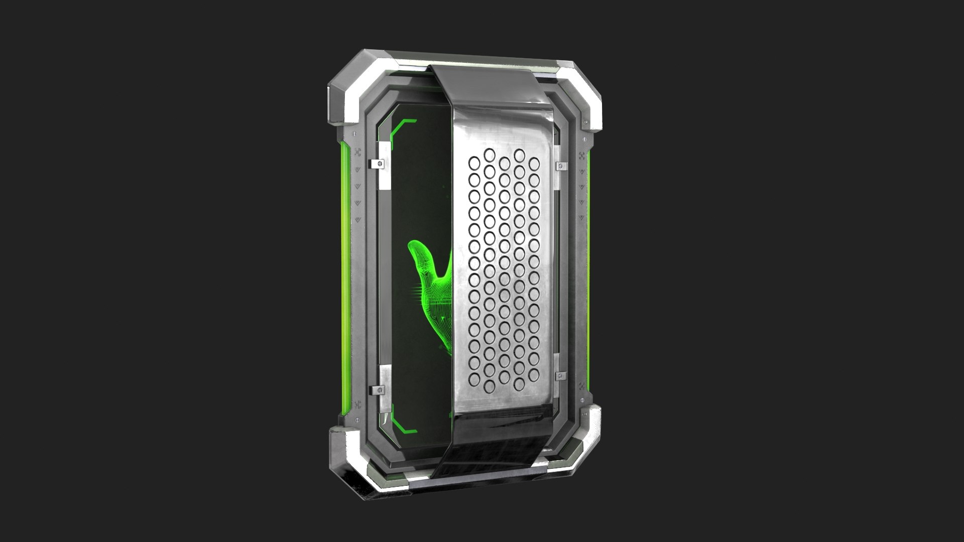 3D Model Sci-Fi Digital Hand Scanner Collection - TurboSquid 2191371