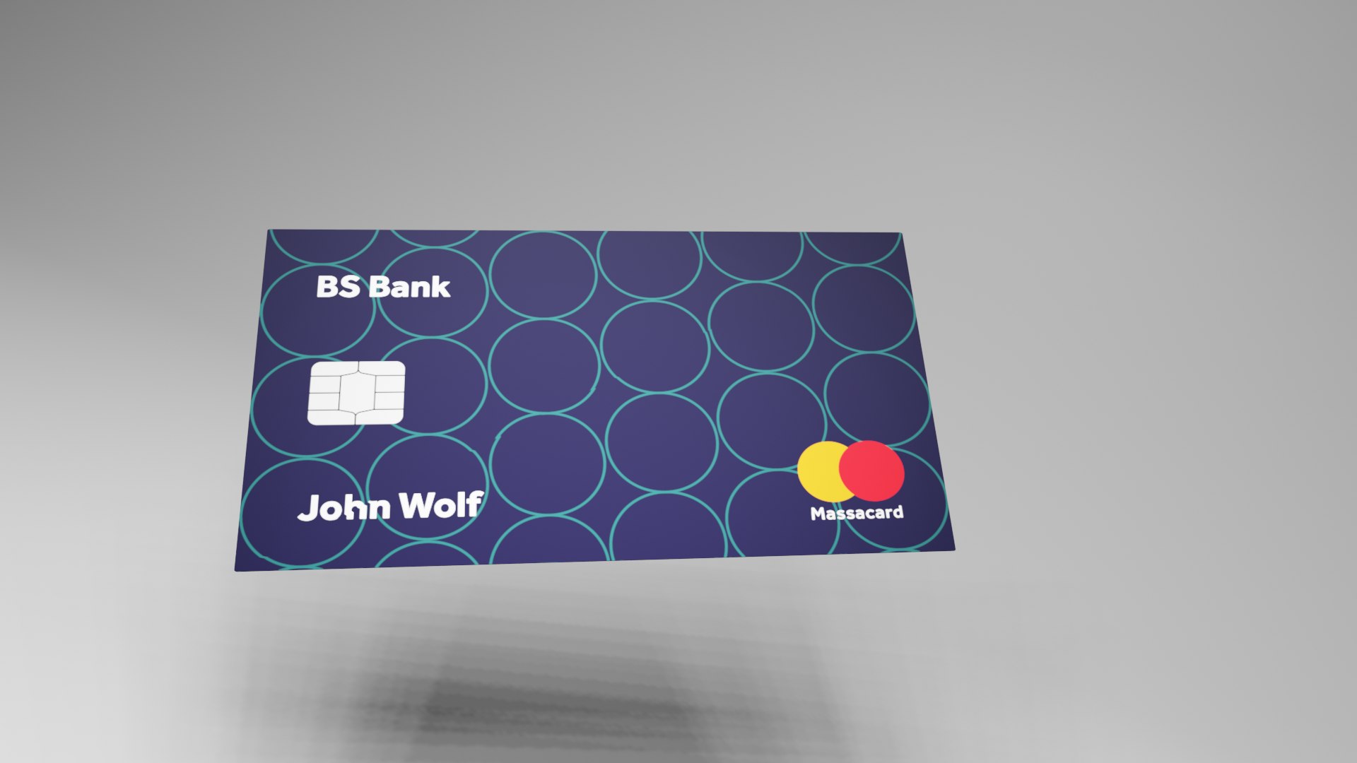 Credit Card Low Poly 3D Model - TurboSquid 1961508