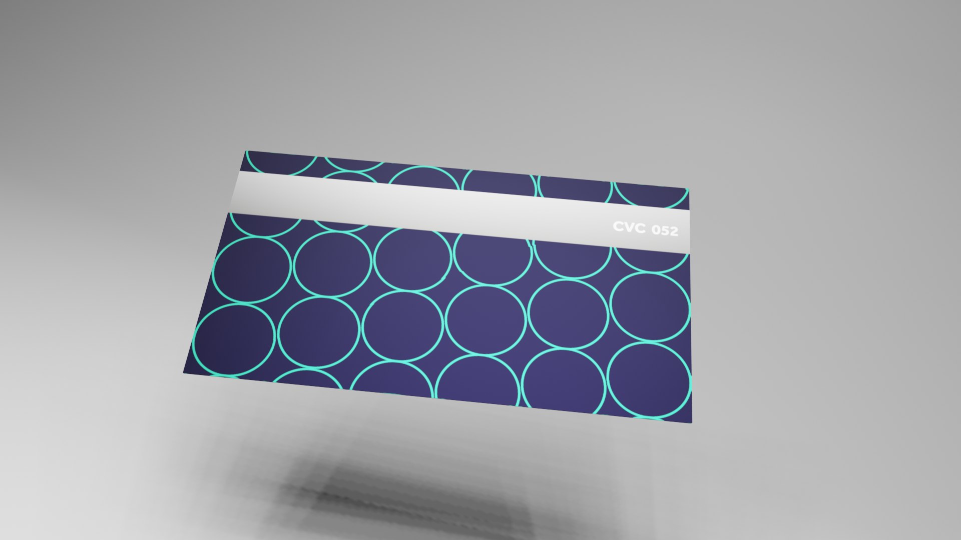 Credit Card Low Poly 3D Model - TurboSquid 1961508