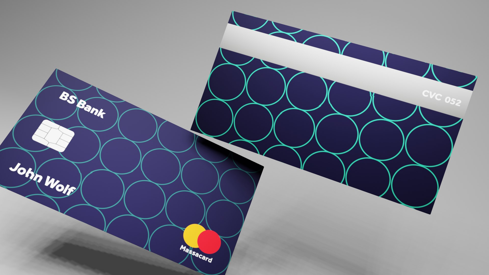Credit Card Low Poly 3D Model - TurboSquid 1961508