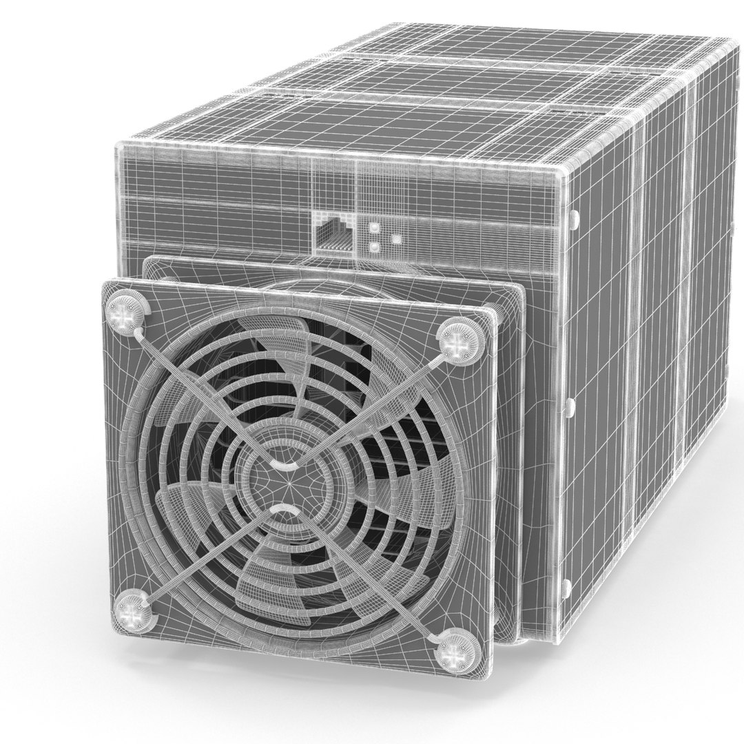 3D Model Bitcoin Miner - TurboSquid 1251166