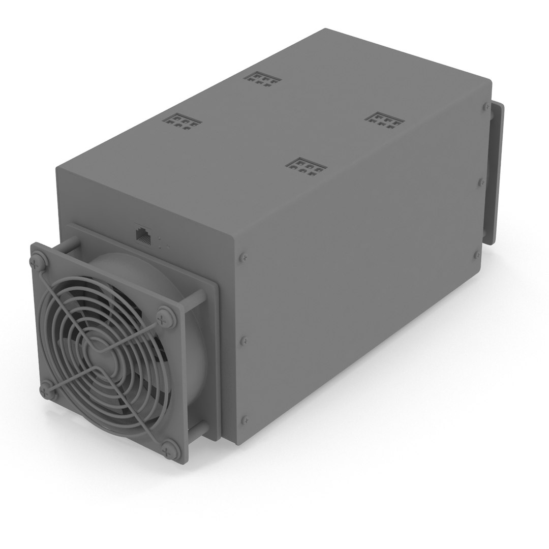 3D Model Bitcoin Miner - TurboSquid 1251166