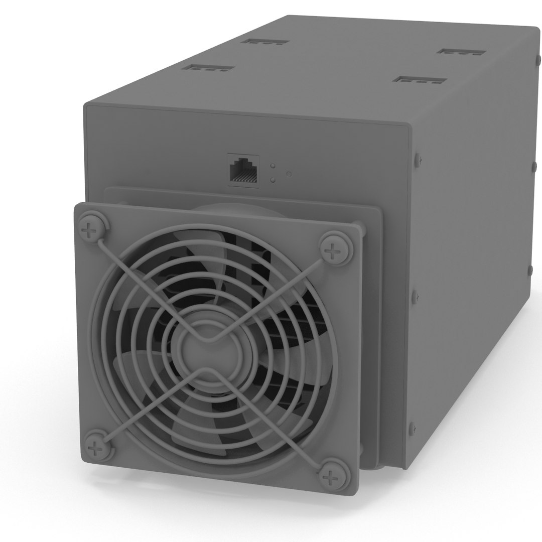 3D Model Bitcoin Miner - TurboSquid 1251166