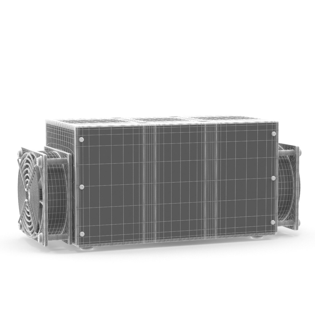 3D Model Bitcoin Miner - TurboSquid 1251166