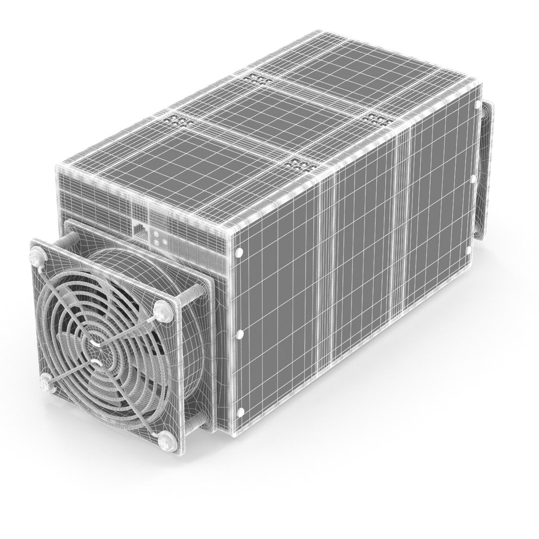 3D Model Bitcoin Miner - TurboSquid 1251166