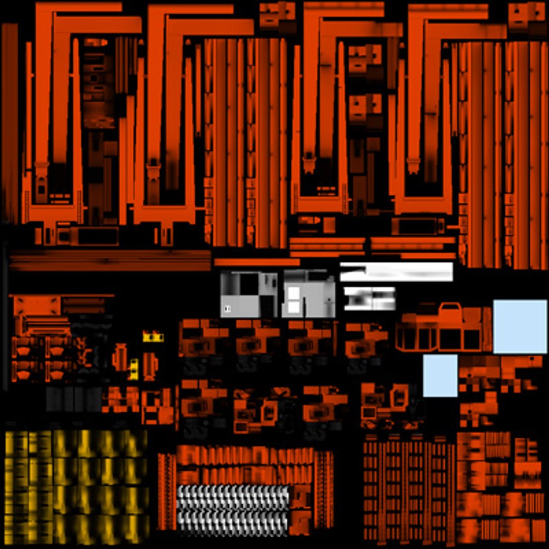 Gantry Container Cranes 3d Model