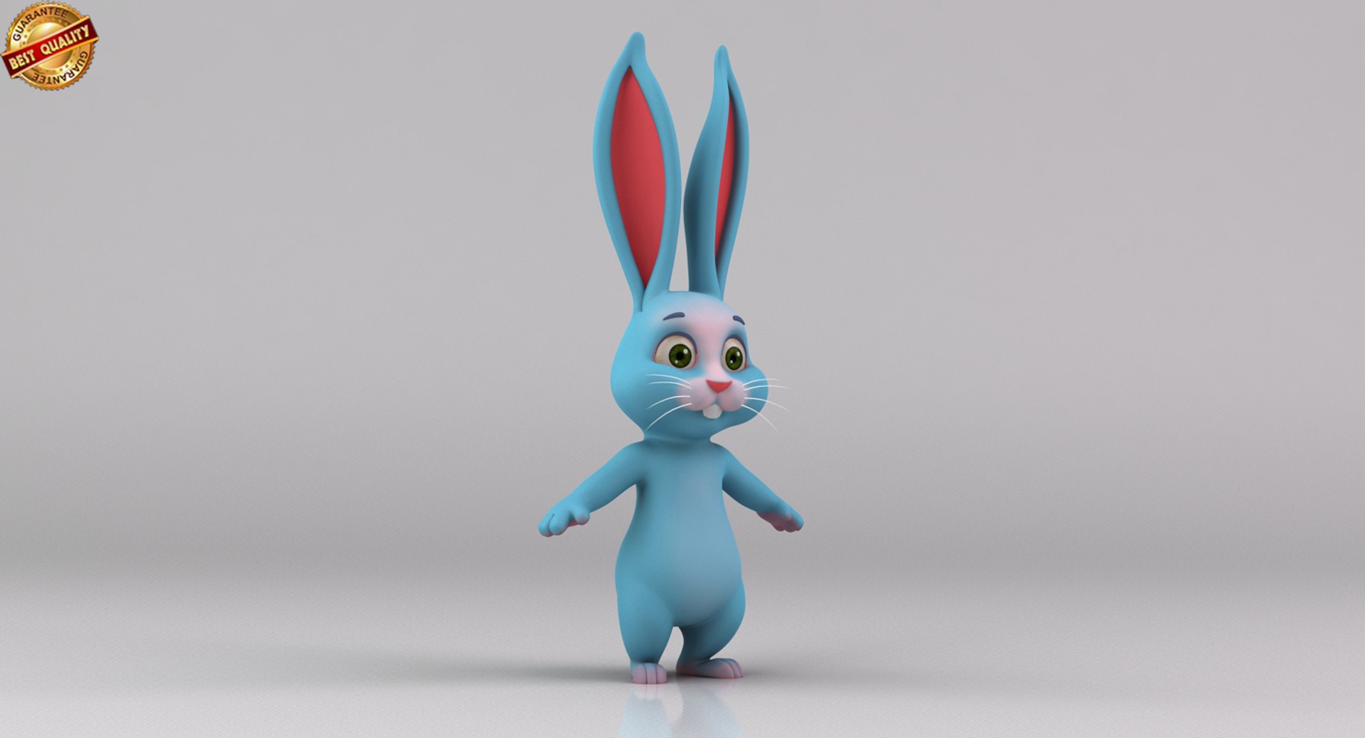 Bunny Rabbit Cartoon Obj