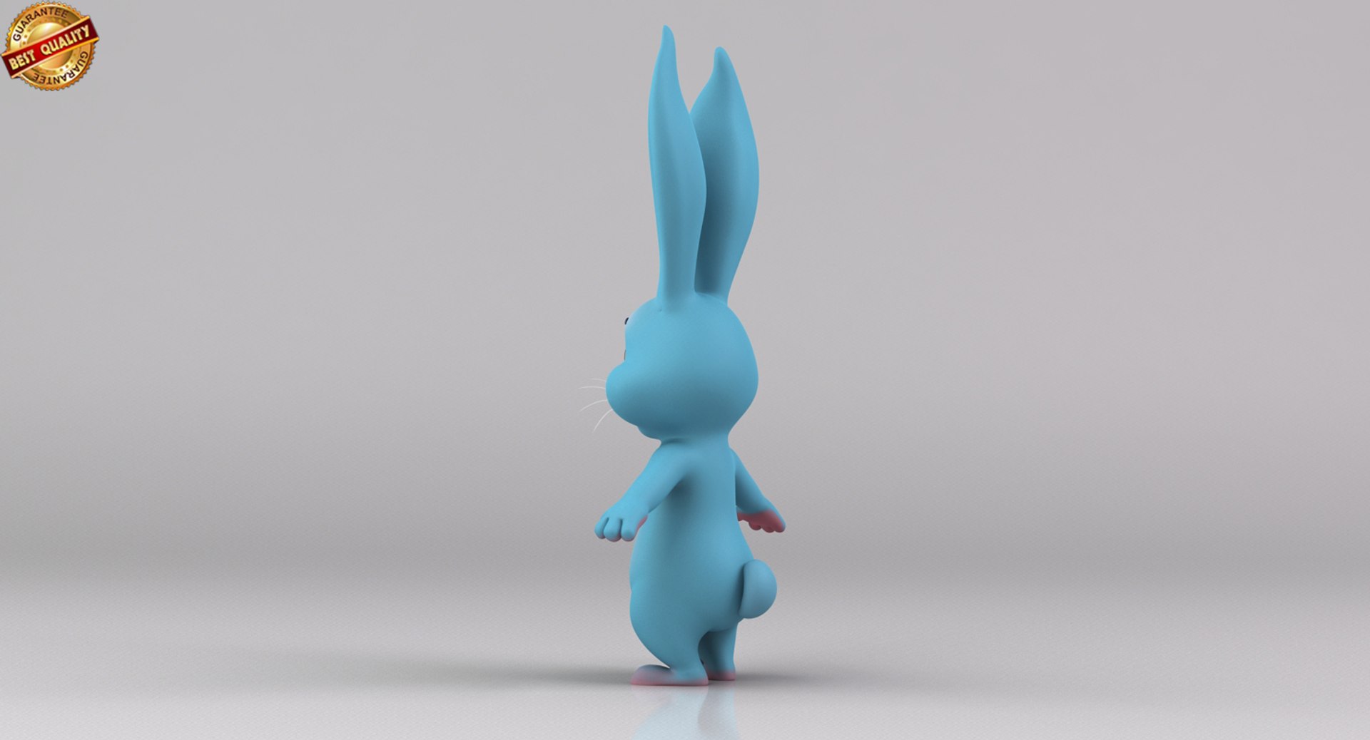 Bunny Rabbit Cartoon Obj