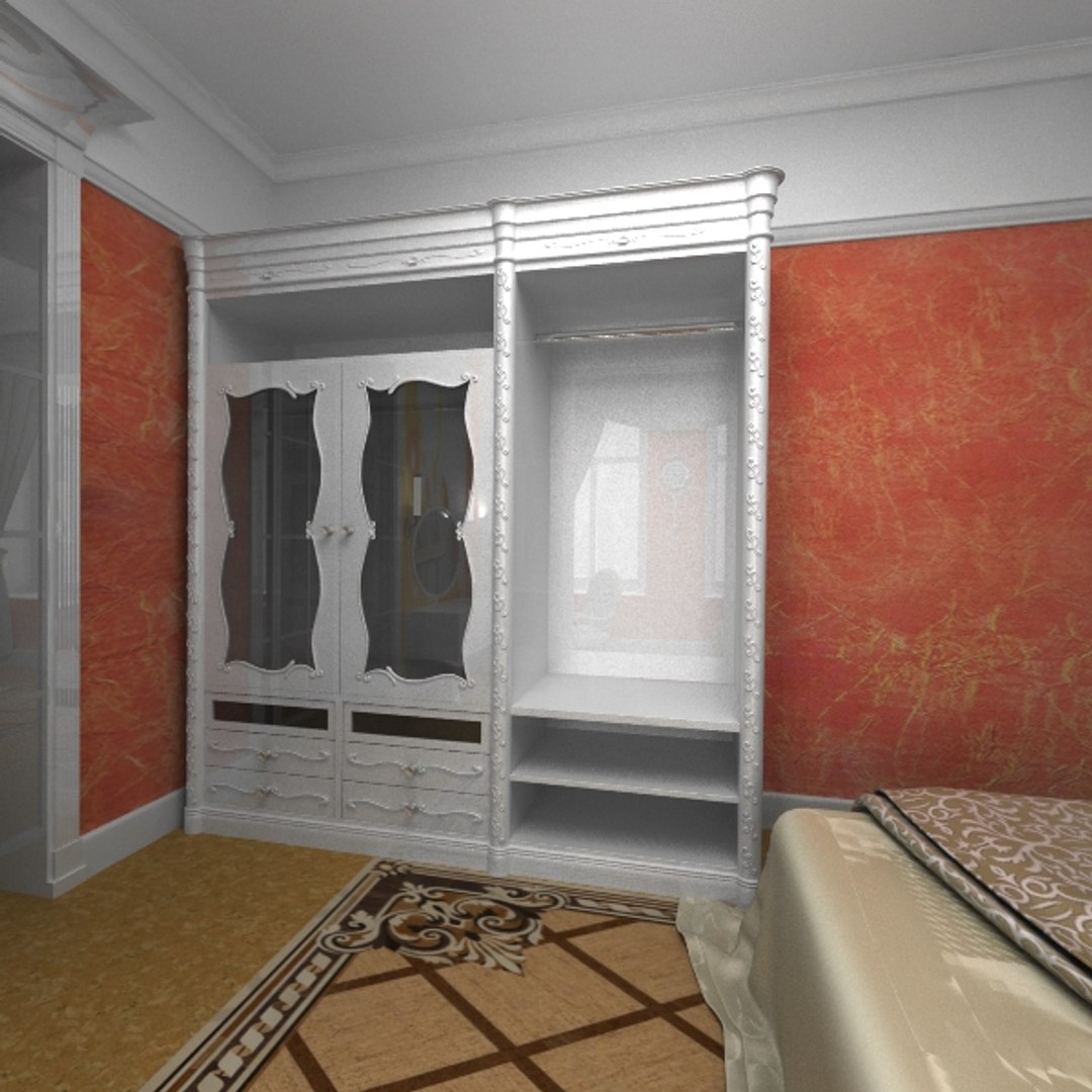 3d wardrobe giorgio piotto model