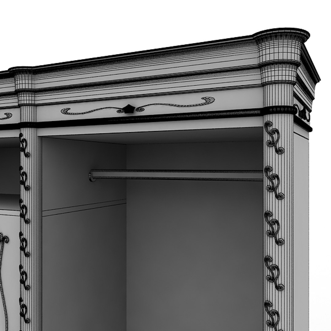 3d wardrobe giorgio piotto model