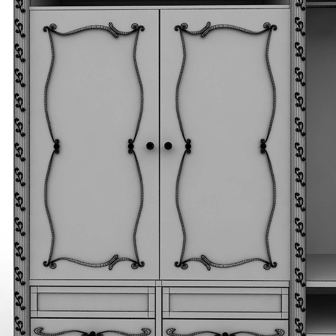 3d wardrobe giorgio piotto model