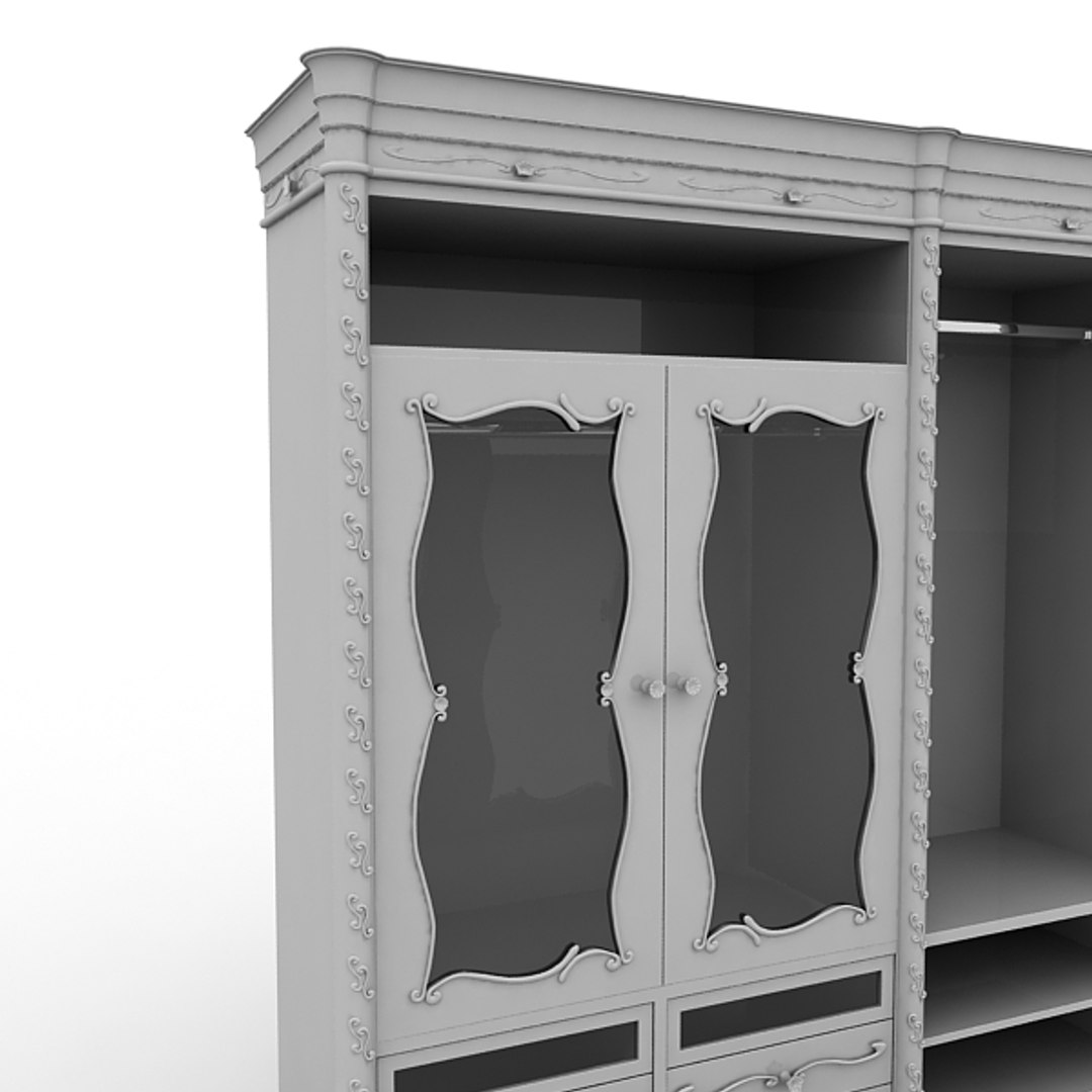 3d wardrobe giorgio piotto model