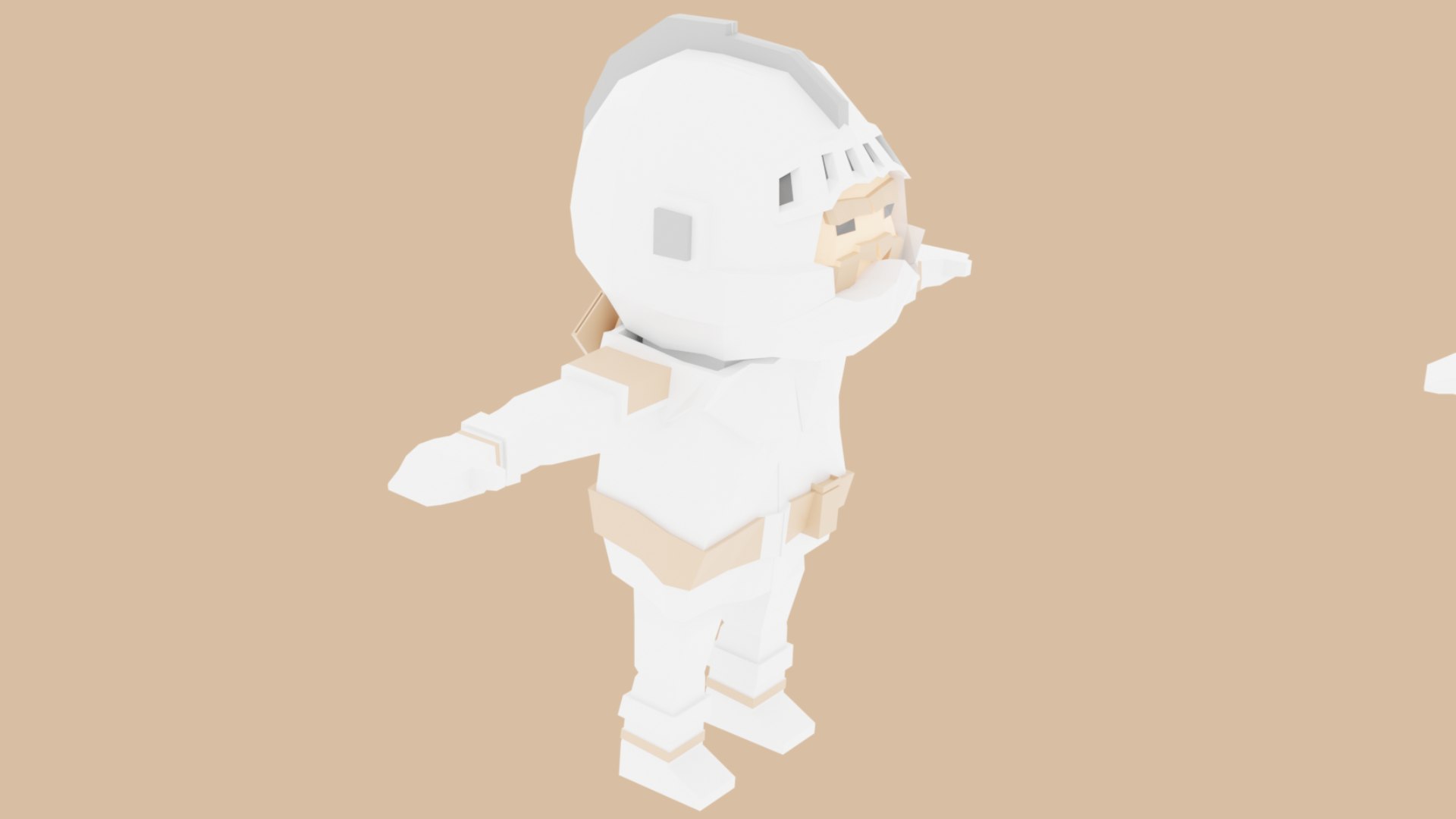Low-Poly Knight Character With Armor Game-Ready 3D Model 3D Model ...
