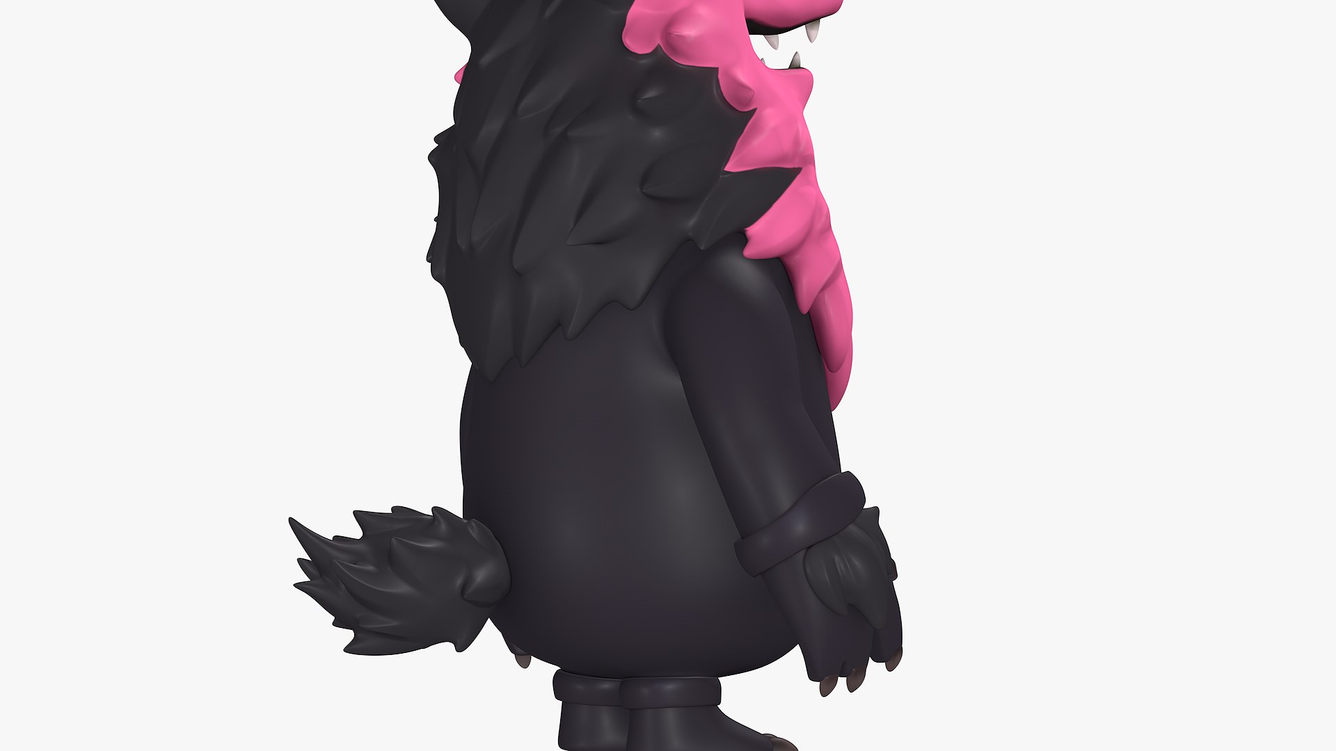 3D Fall Guys Wolf Skin Game Character 8K model - TurboSquid 1924613