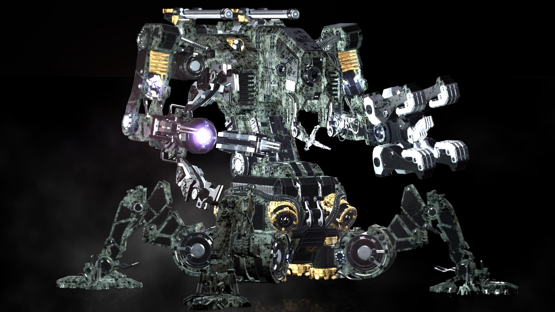 robot mc 3d model