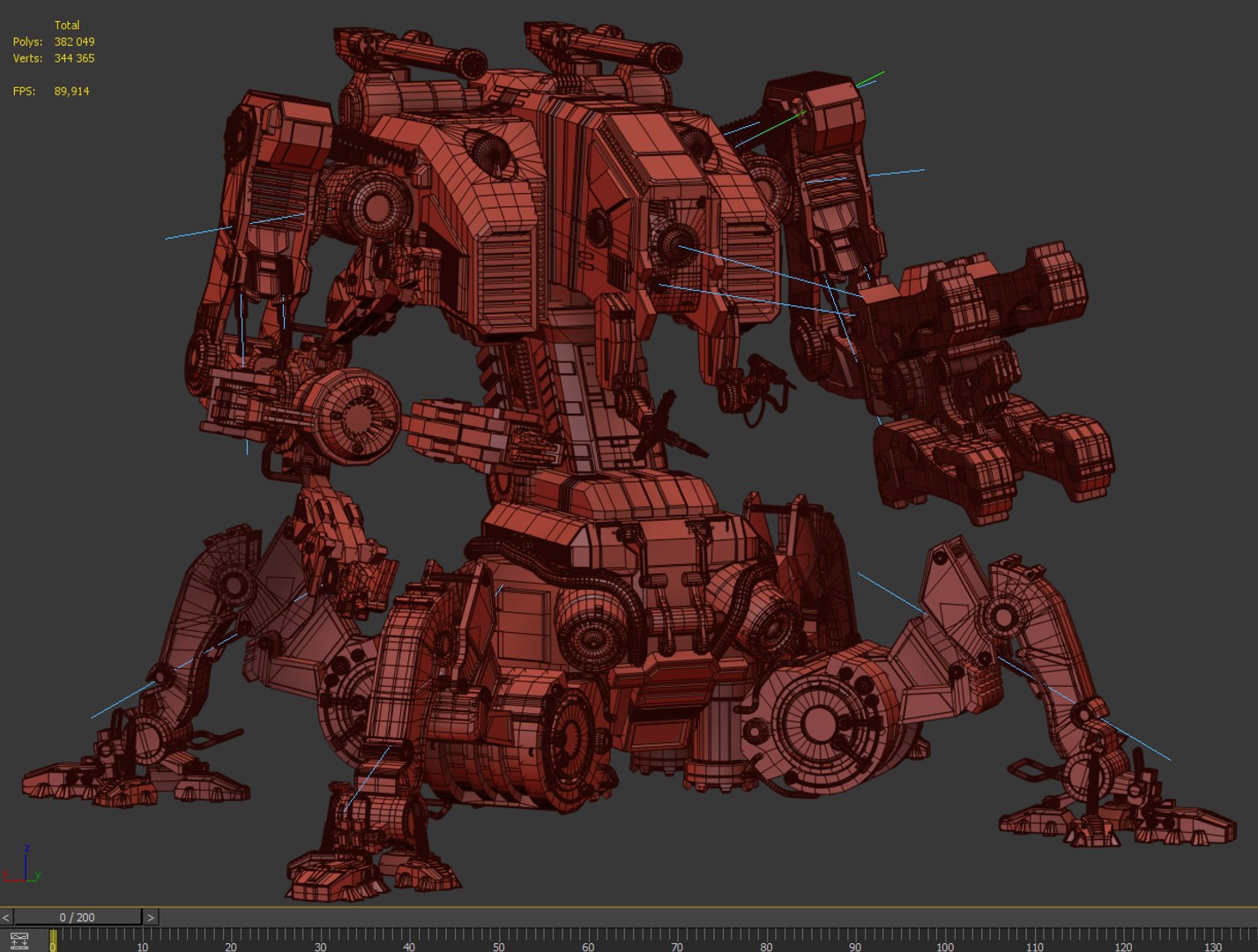 robot mc 3d model