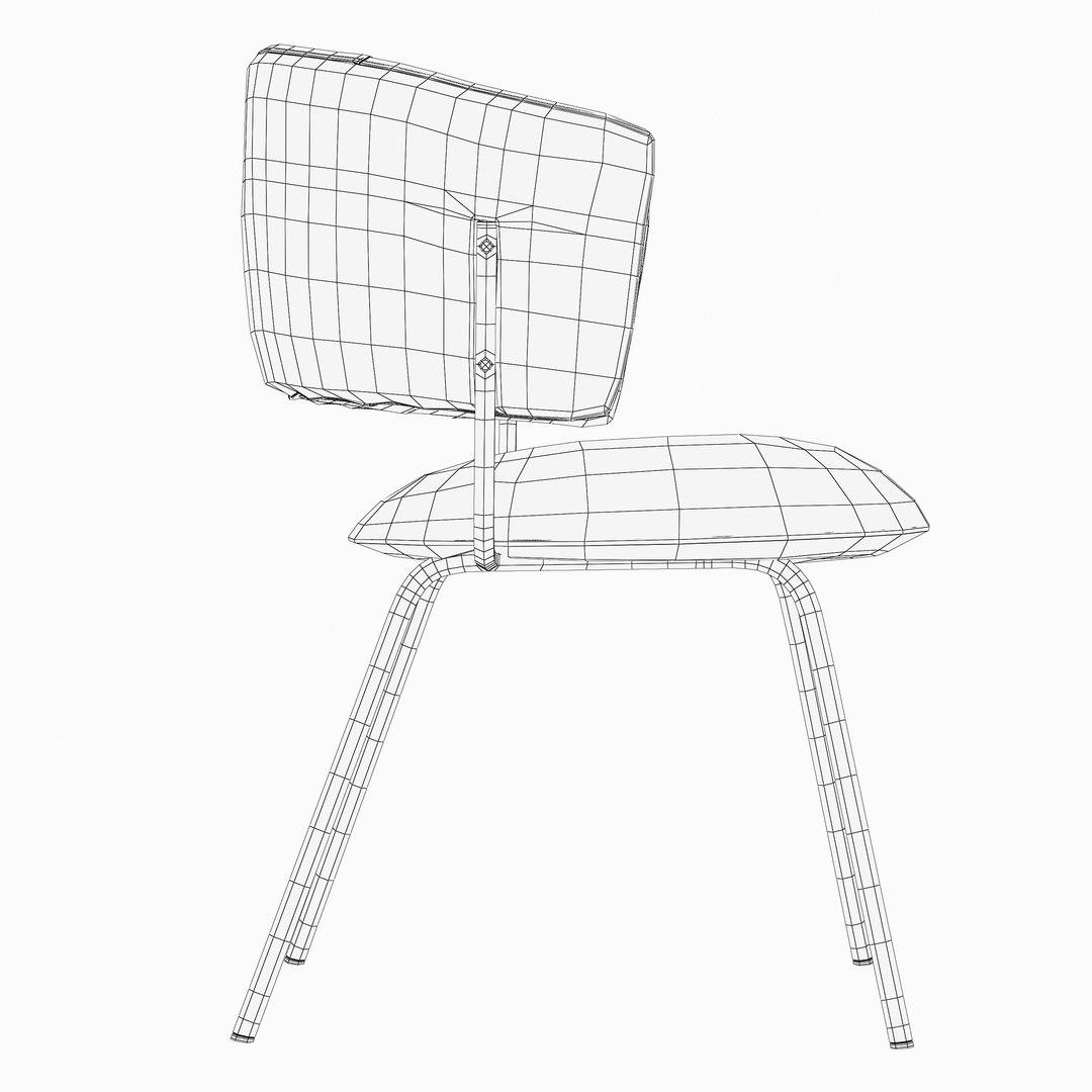 Coco Dining Table Chair 3D Model - TurboSquid 1476736