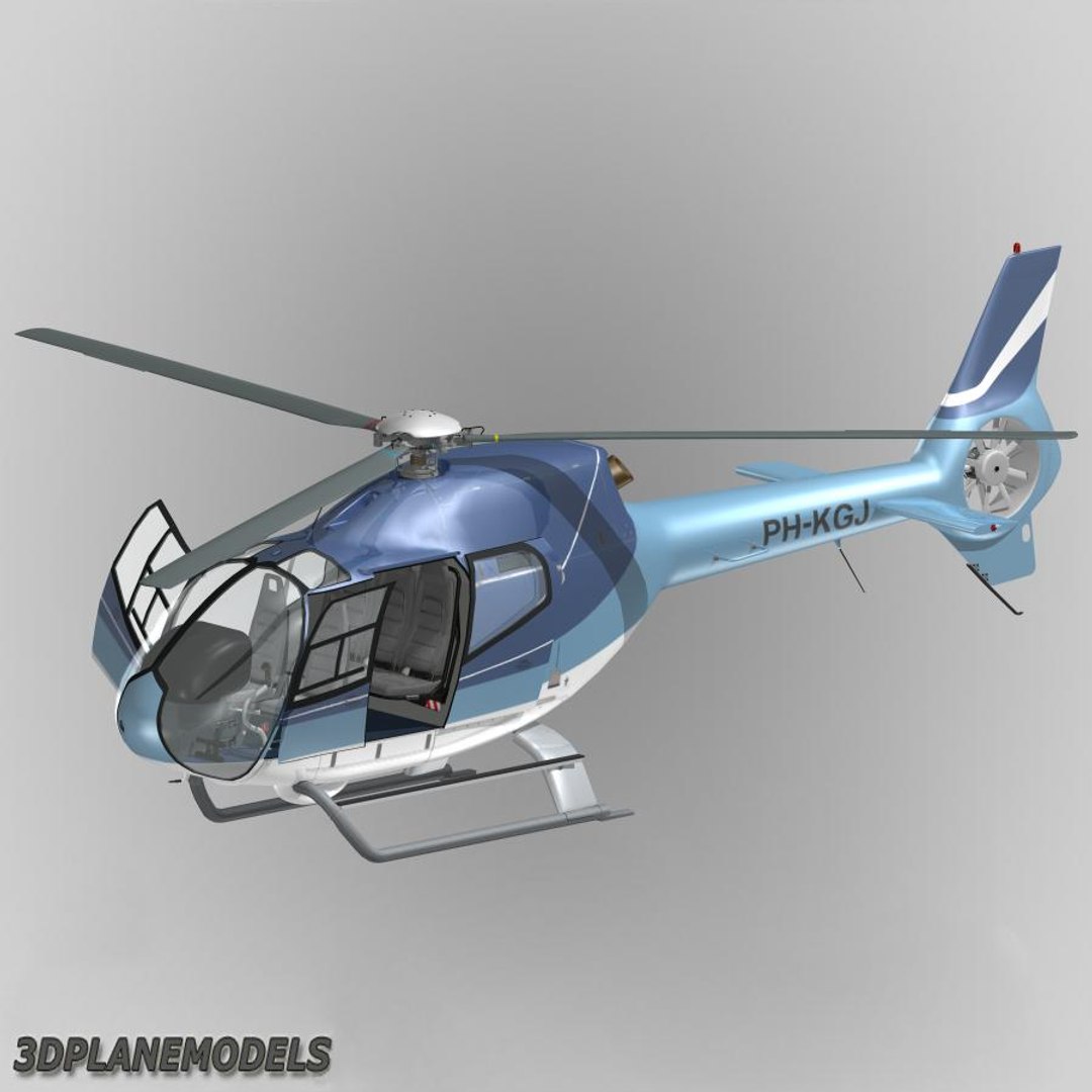 Eurocopter Ec-120b Heliflight Ec 3d Model