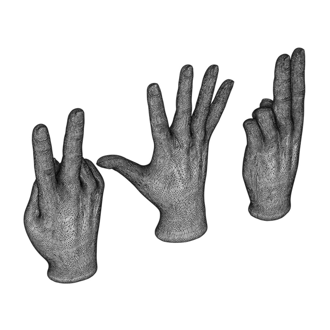 Stl Sculpture Hands Sign 3D Model - TurboSquid 1375819