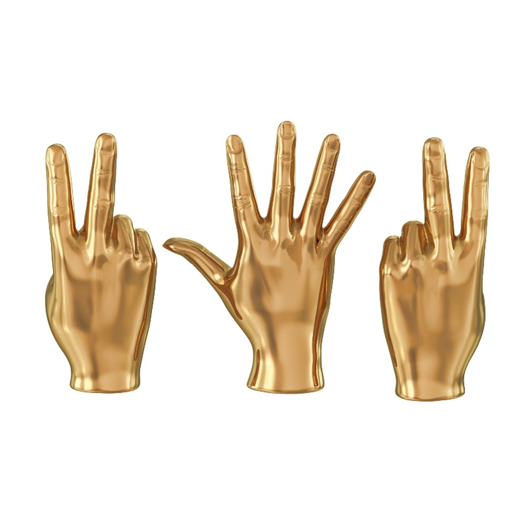 Stl Sculpture Hands Sign 3D Model - TurboSquid 1375819