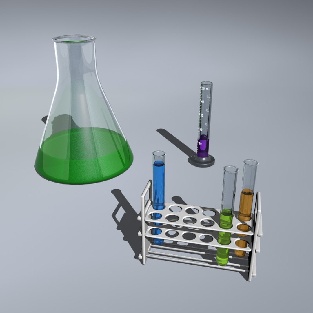 Laboratory Equipment 3ds