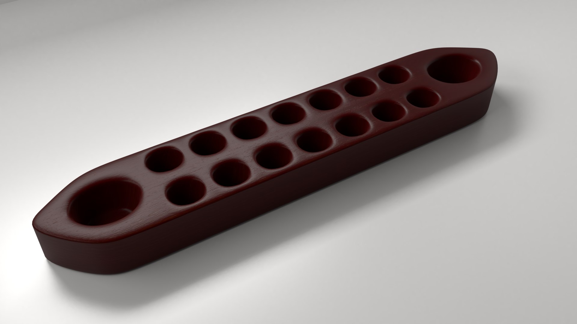 Traditional congkak games 3D model - TurboSquid 1424030