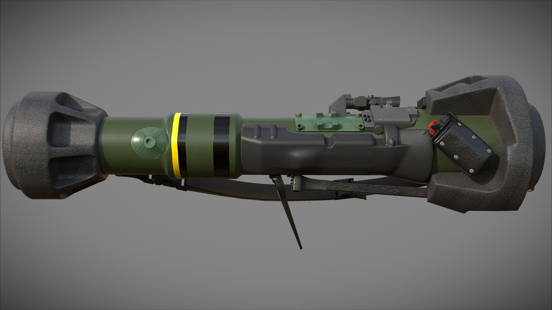 NLAW Anti-Tank Weapon 3D Model - TurboSquid 1872303
