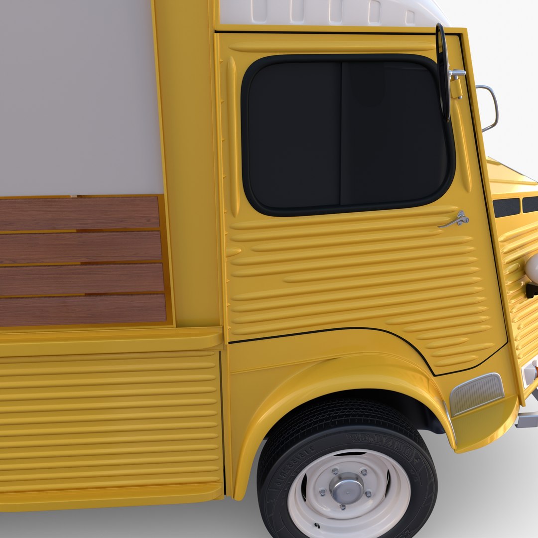 3D Model Citroen HY Pick Up V1 - TurboSquid 1929673