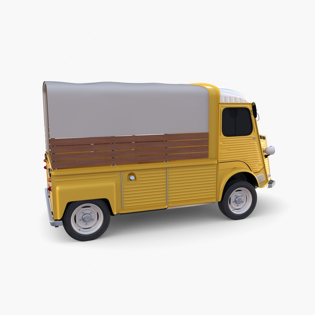 3D Model Citroen HY Pick Up V1 - TurboSquid 1929673