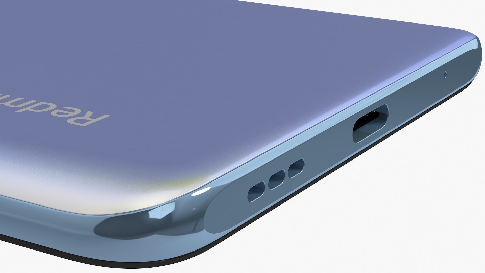 3D Xiaomi Redmi Note 10 Pro Blue - TurboSquid 1720959