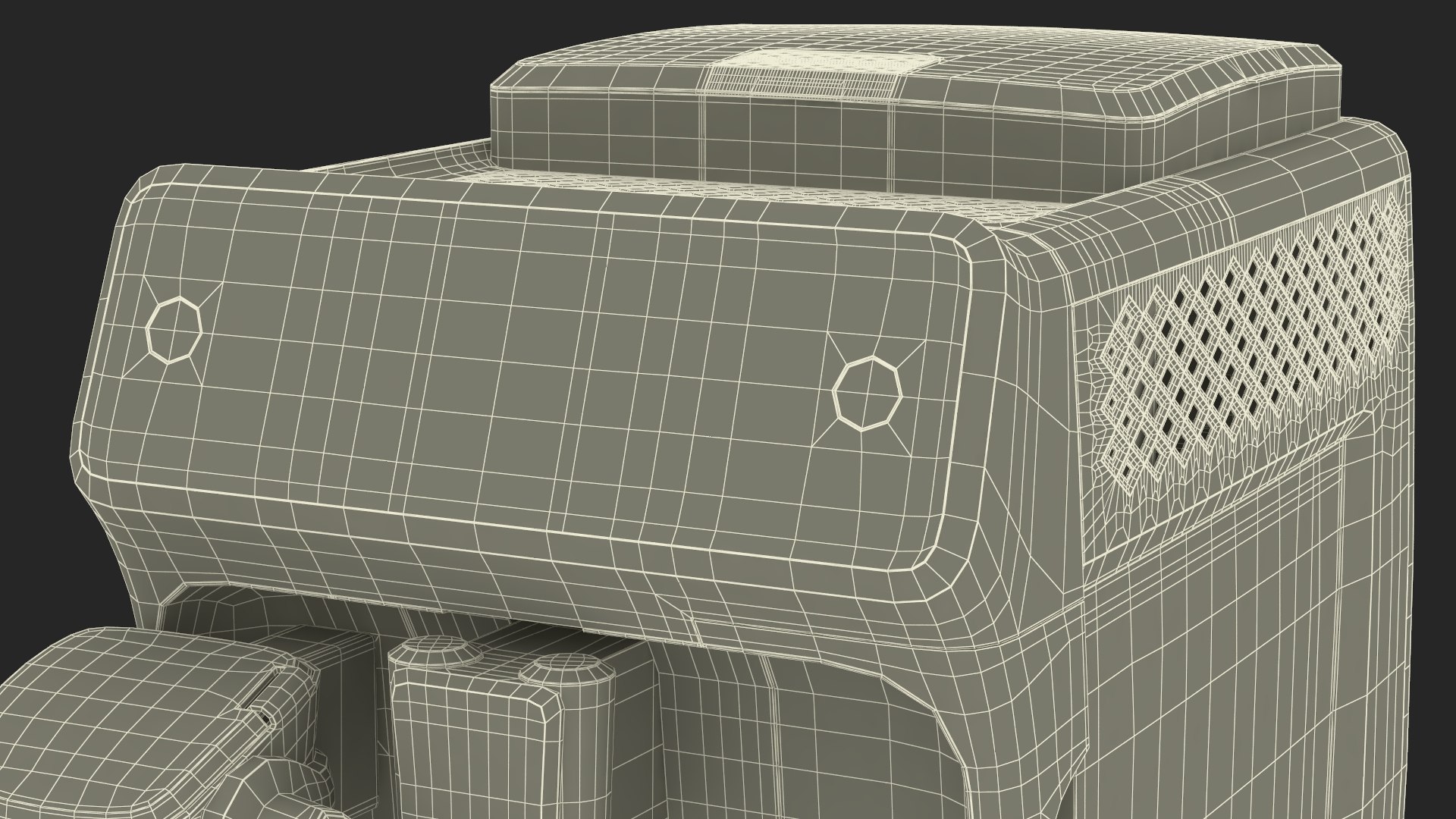 Automatic Espresso Machine Lights On 3D Model - TurboSquid 2258830